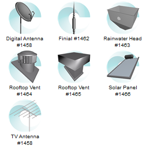 BIMcomponents.com — Cadimage Roof Fittings 01