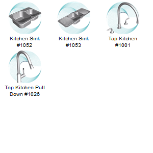 BIMcomponents.com — Cadimage Kitchen Sinks 01